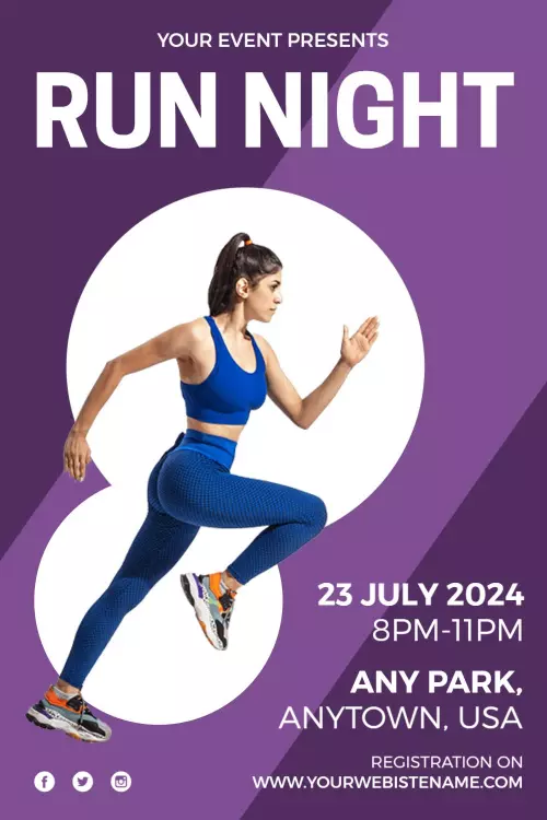 Running Flyer Templates - Customize & Download (Free)