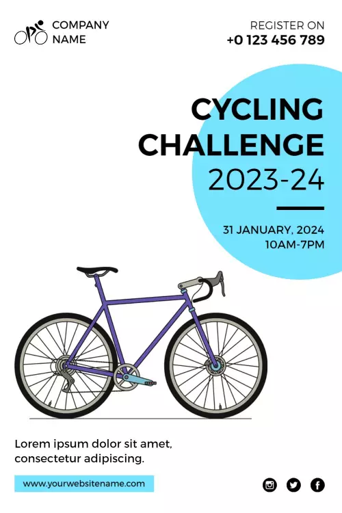 Free Cycling Flyer Templates - PhotoADKing