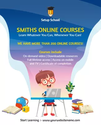 School Poster Templates | Customize & Download - PhotoADKing