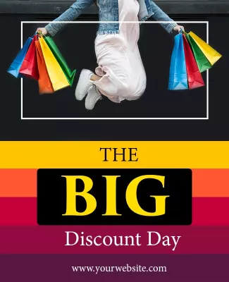 Free Discount Flyer Templates - PhotoADKing