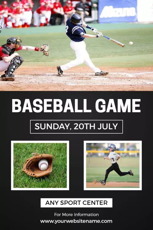 Free Baseball Flyer Templates - PhotoADKing