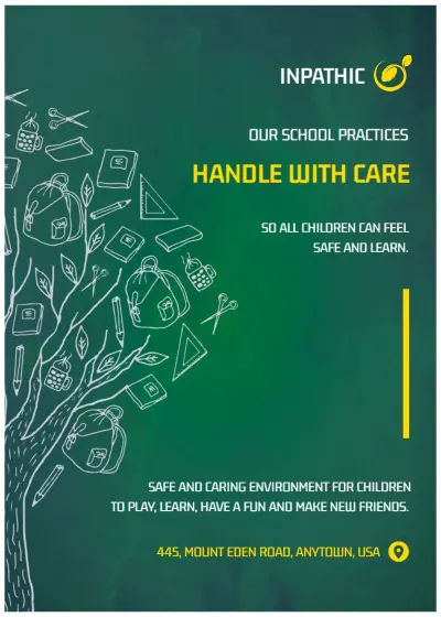 School Poster Templates | Customize & Download - PhotoADKing