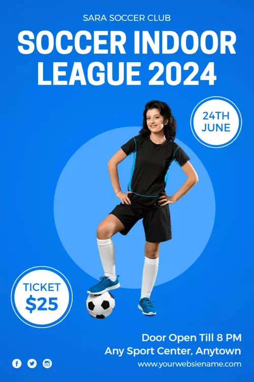 Free Soccer Flyer Templates - PhotoADKing