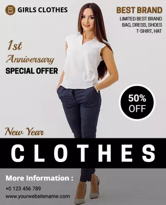 Free Discount Flyer Templates - PhotoADKing