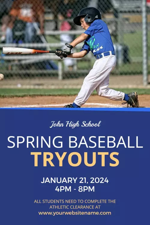 Free Baseball Flyer Templates - PhotoADKing