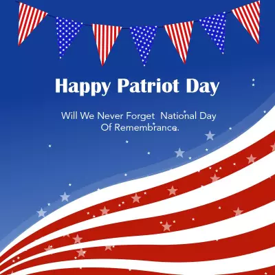 Patriot Day Poster Templates - PhotoADKing