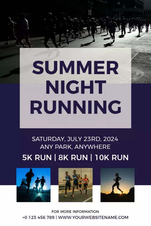 Running Flyer Templates - Customize & Download (Free)