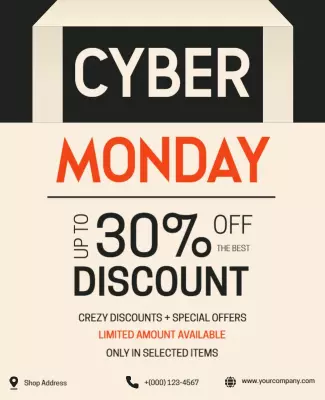 Free Discount Flyer Templates - PhotoADKing