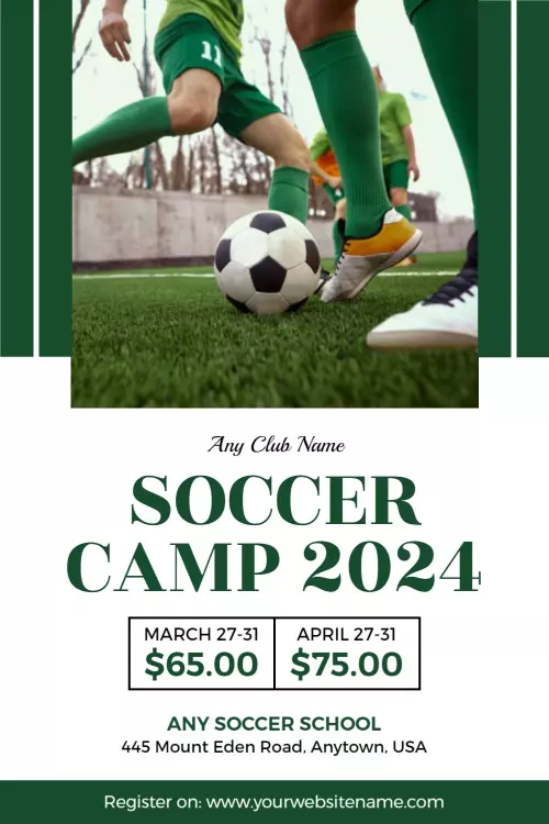 Free Soccer Flyer Templates - PhotoADKing