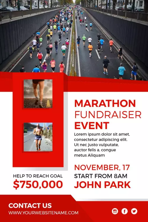 Running Flyer Templates - Customize & Download (Free)