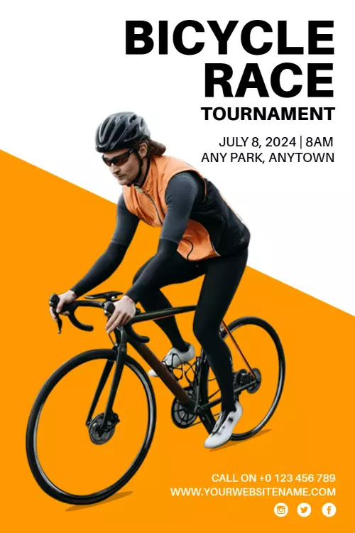 Free Cycling Flyer Templates - PhotoADKing